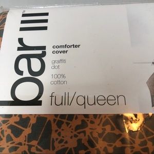 Bar III | Bedding | Bar Iii Full Queen Graffiti Dot Comforter Cover ...